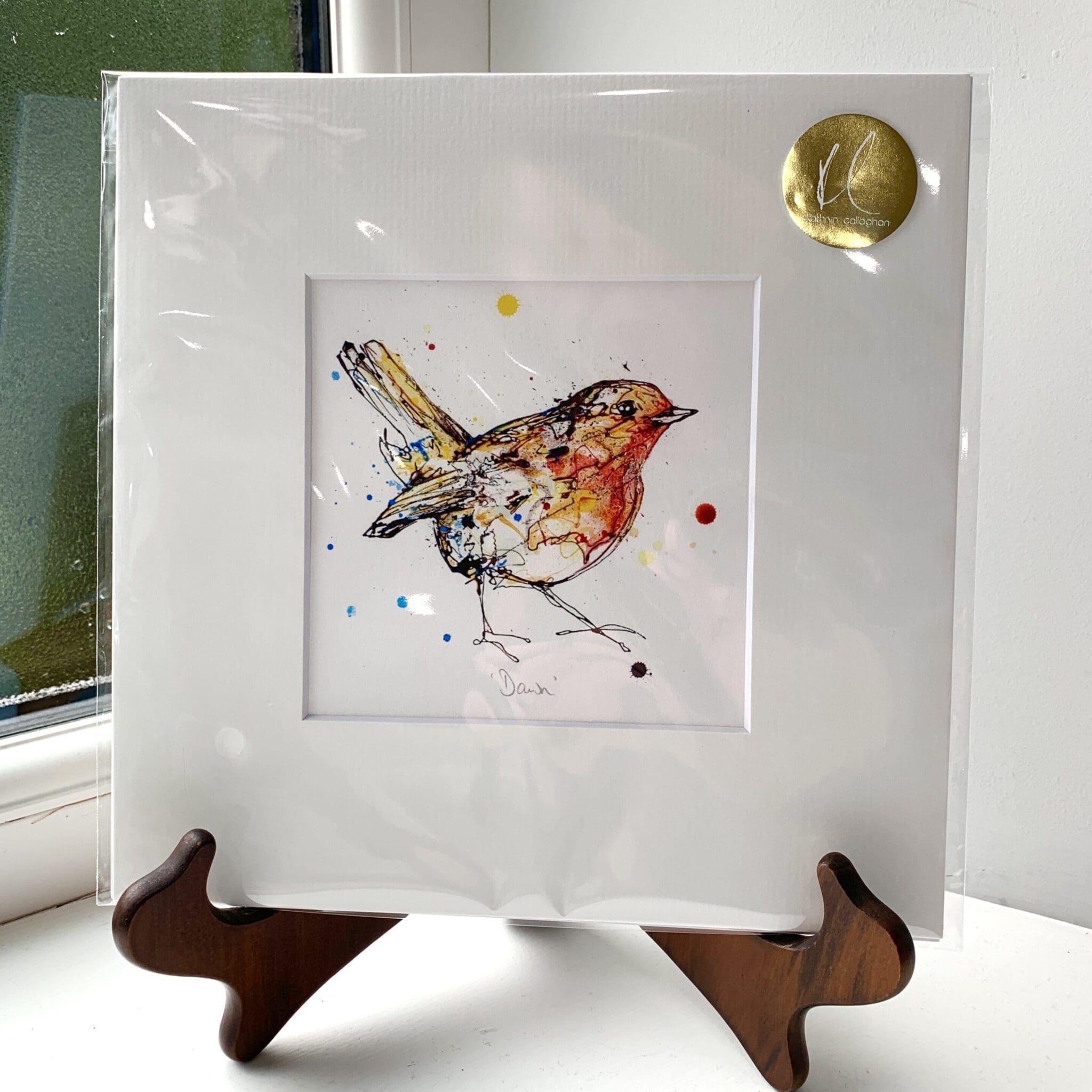 Peekaboo - Robin Print with Size and Presentation Options by Kathryn ...