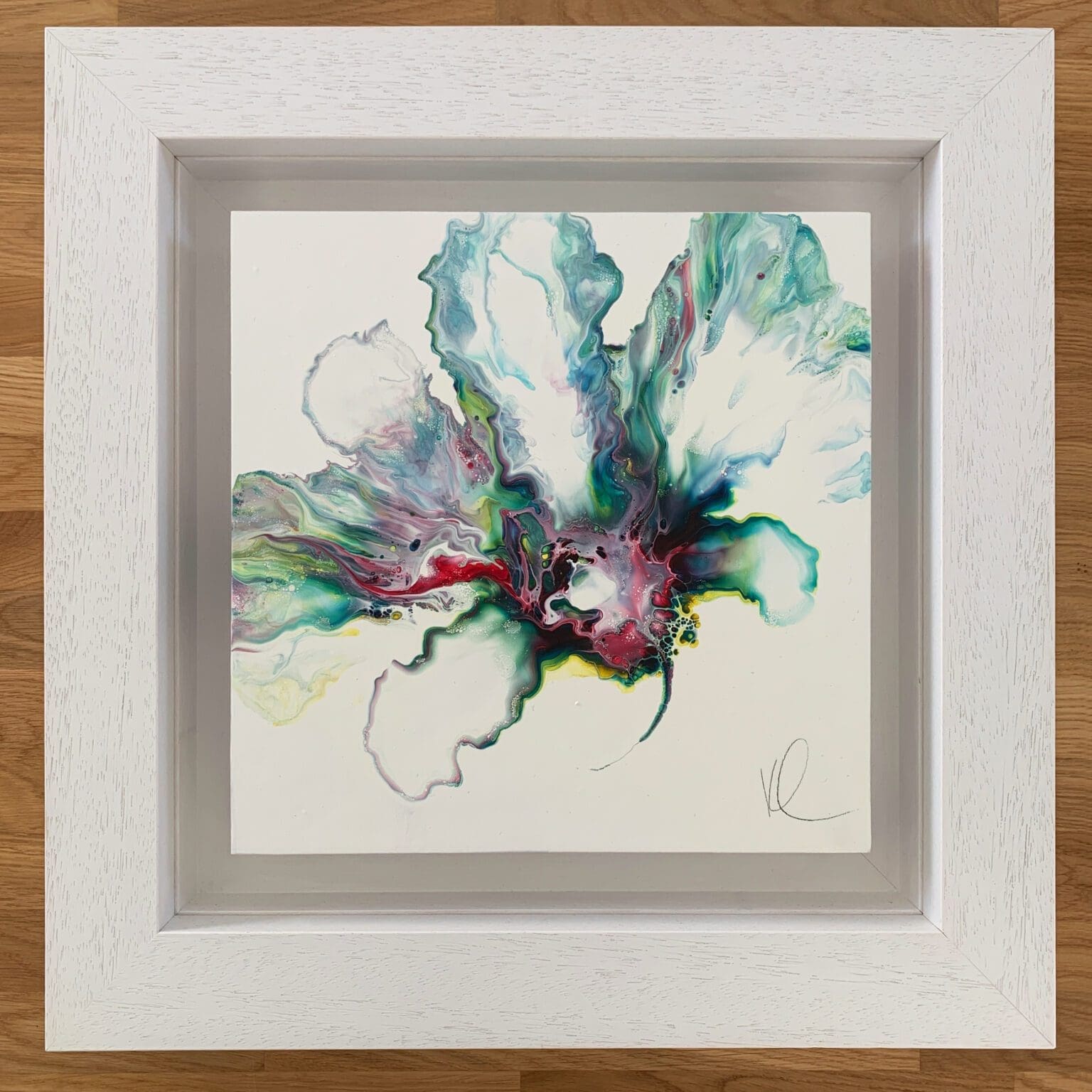 Beautifully Colourful Abstract Prints inspired by Flowers by Kathryn ...
